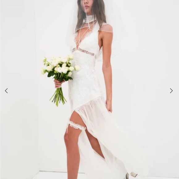 For Love And Lemons | Dresses | Nwot For Love And Lemon Nicola Bridal ...